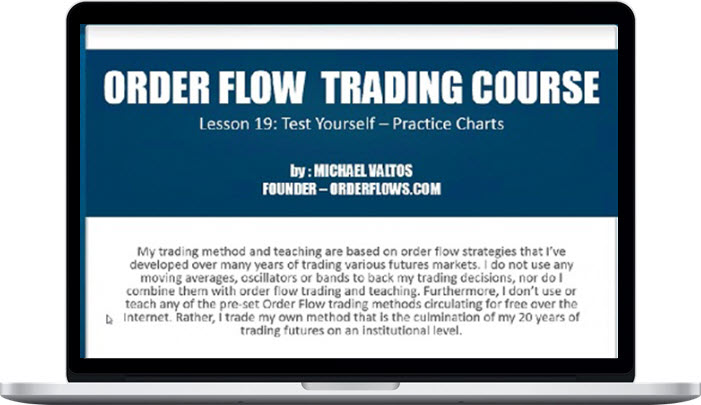 Download Michael Valtos – Order Flow Trading – TradingAZ